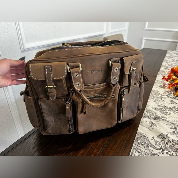 Vicenzo | Bags | Vincenzo Handmade Natural Chromexcel Horween Leather ...